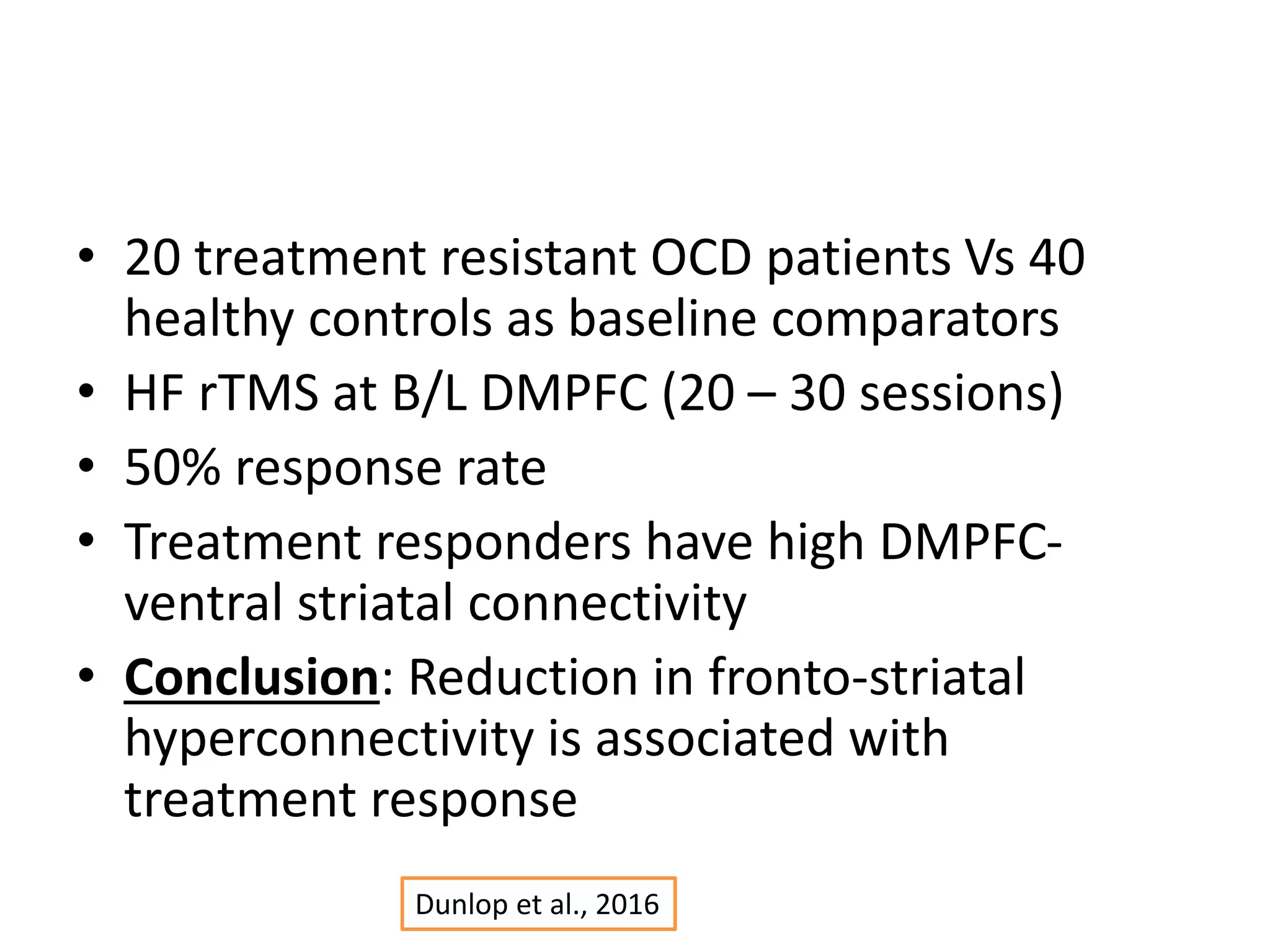 rTMS in OCD | PPTX