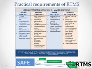Rtms presentation truck x 2017 - a van tonder | PPT