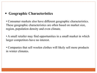 Consumer Market and Business Market | PPTX