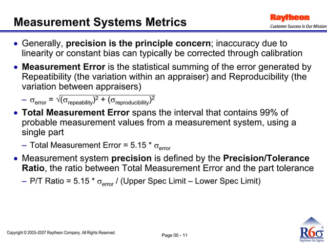 Measure System analysis and Gauge repeatability and reproducibility ...