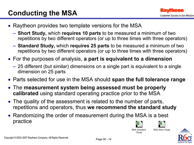 Measure System analysis and Gauge repeatability and reproducibility ...