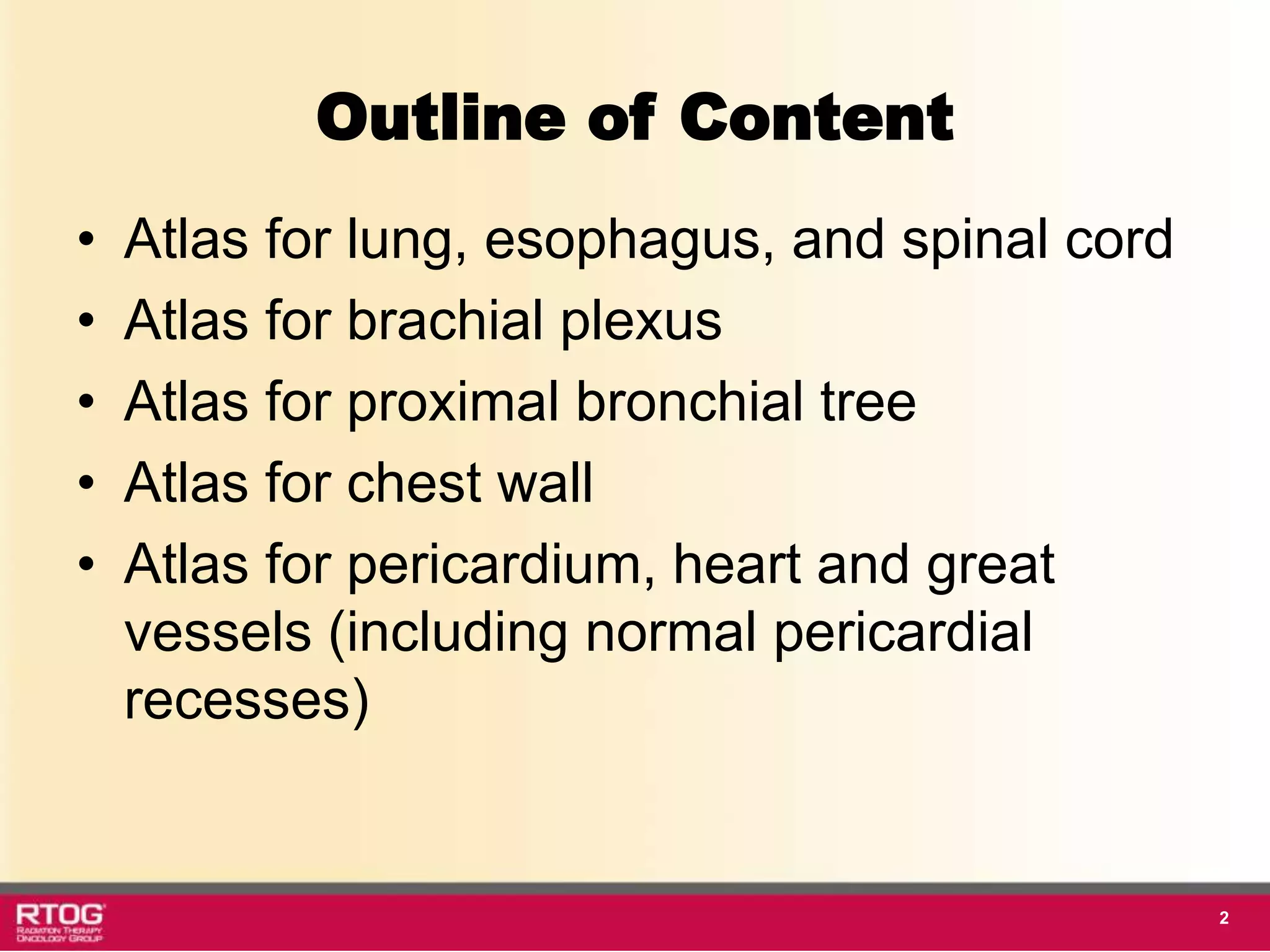 RTOG 1106 OAR Atlas Thoracic Radiation Therapy.ppt