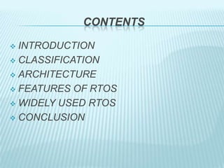 Rtos | PPT