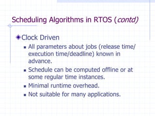 RTOS | PPT