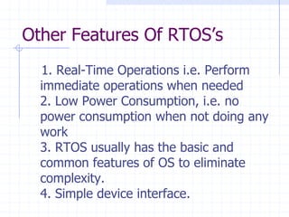 RTOS | PPT