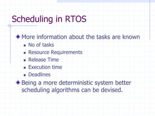 RTOS | PPT