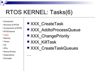 Real Time Operating Systems | PPT | Operating Systems | Computer ...