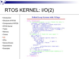 Real Time Operating Systems | PPT | Operating Systems | Computer ...