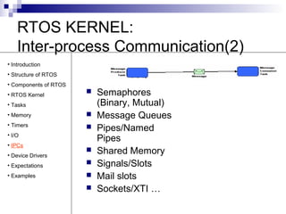 Real Time Operating Systems | PPT | Operating Systems | Computer Software and Applications