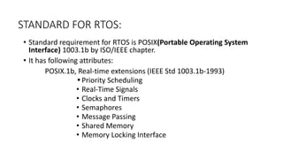 Real Time Operating System | PPT