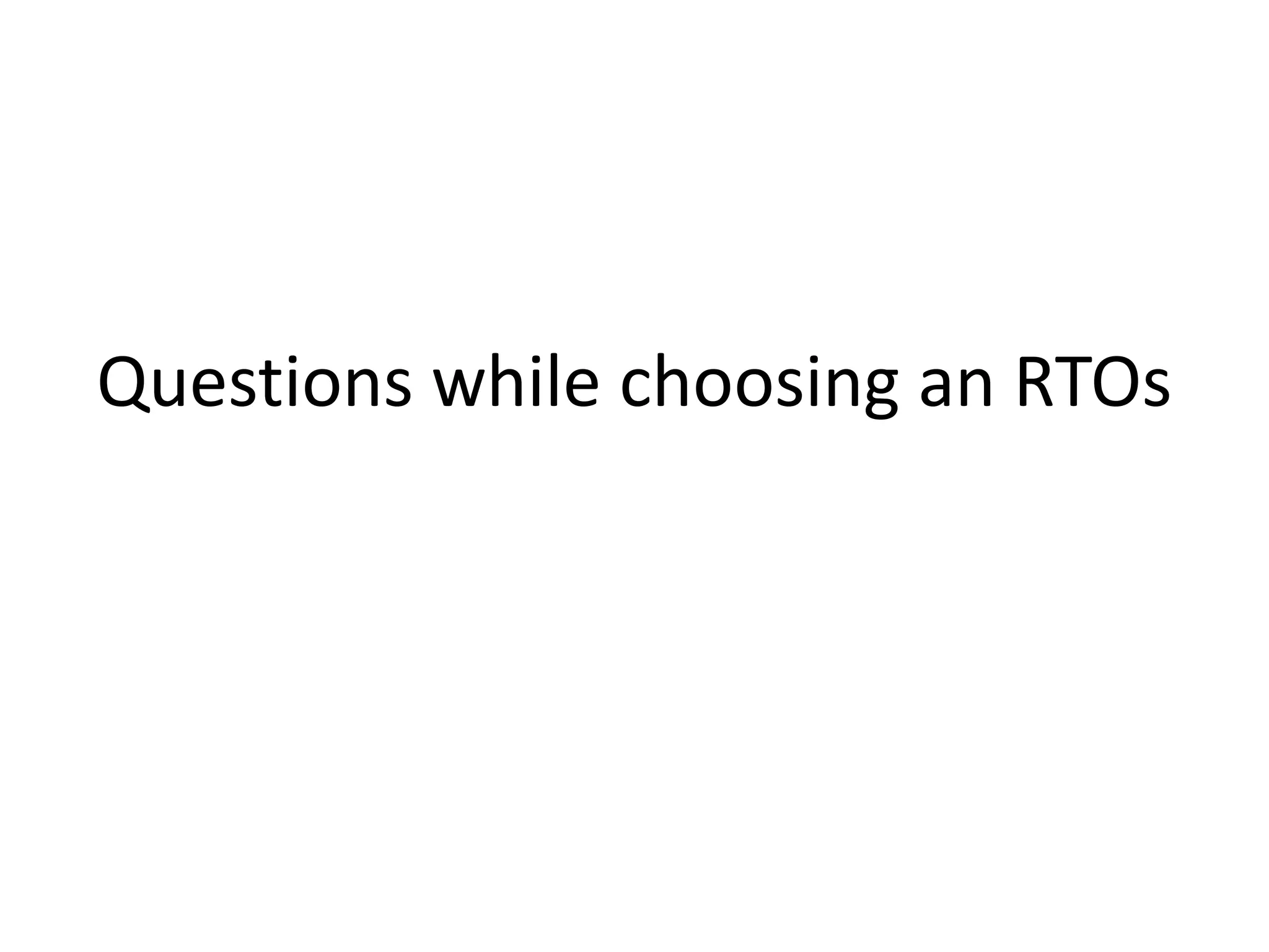 How to choose an RTOS? | PPTX