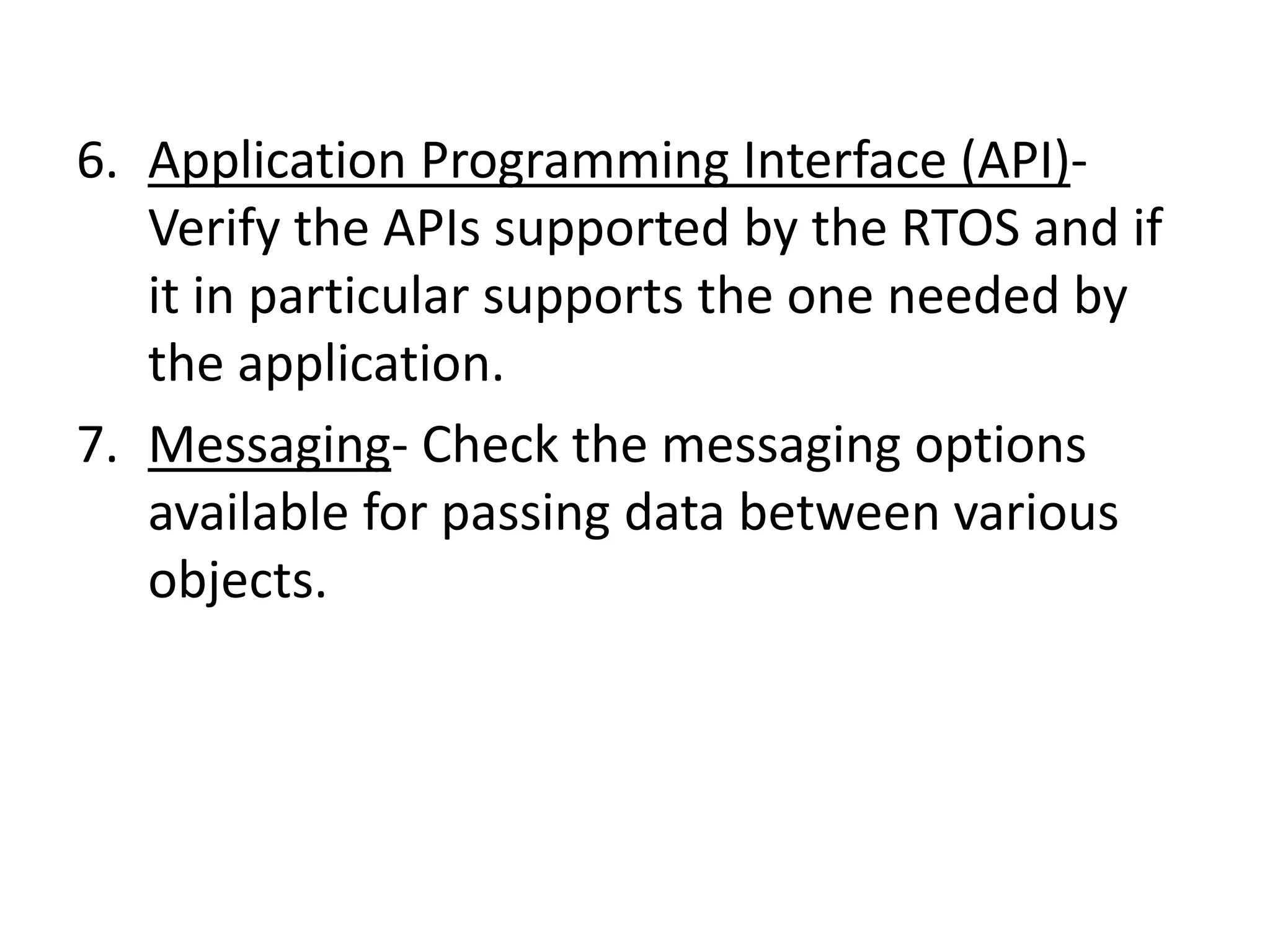 How to choose an RTOS? | PPTX | Operating Systems | Computer Software ...