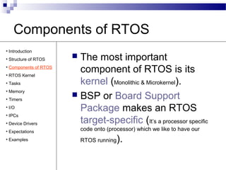 Rtos | PPT