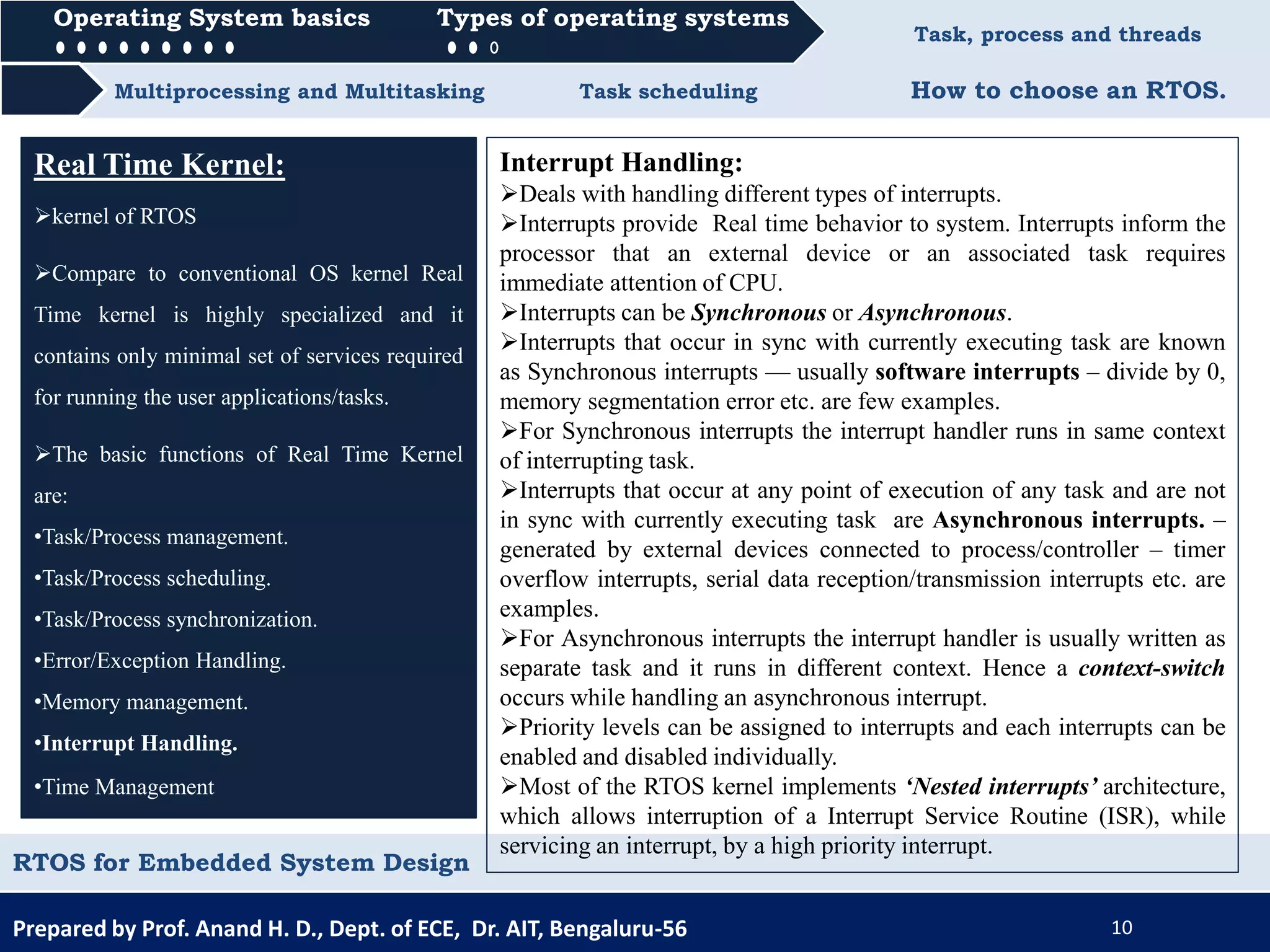 RTOS for Embedded System Design | PDF | Operating Systems | Computer Software and Applications
