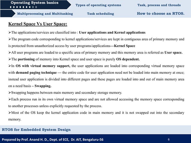 RTOS for Embedded System Design | PDF | Operating Systems | Computer Software and Applications