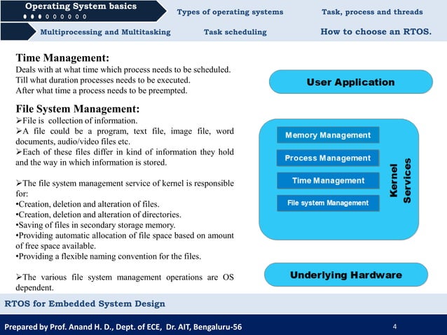 RTOS for Embedded System Design | PDF | Operating Systems | Computer Software and Applications