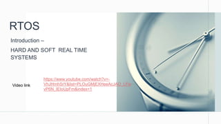 RTOS | PPT