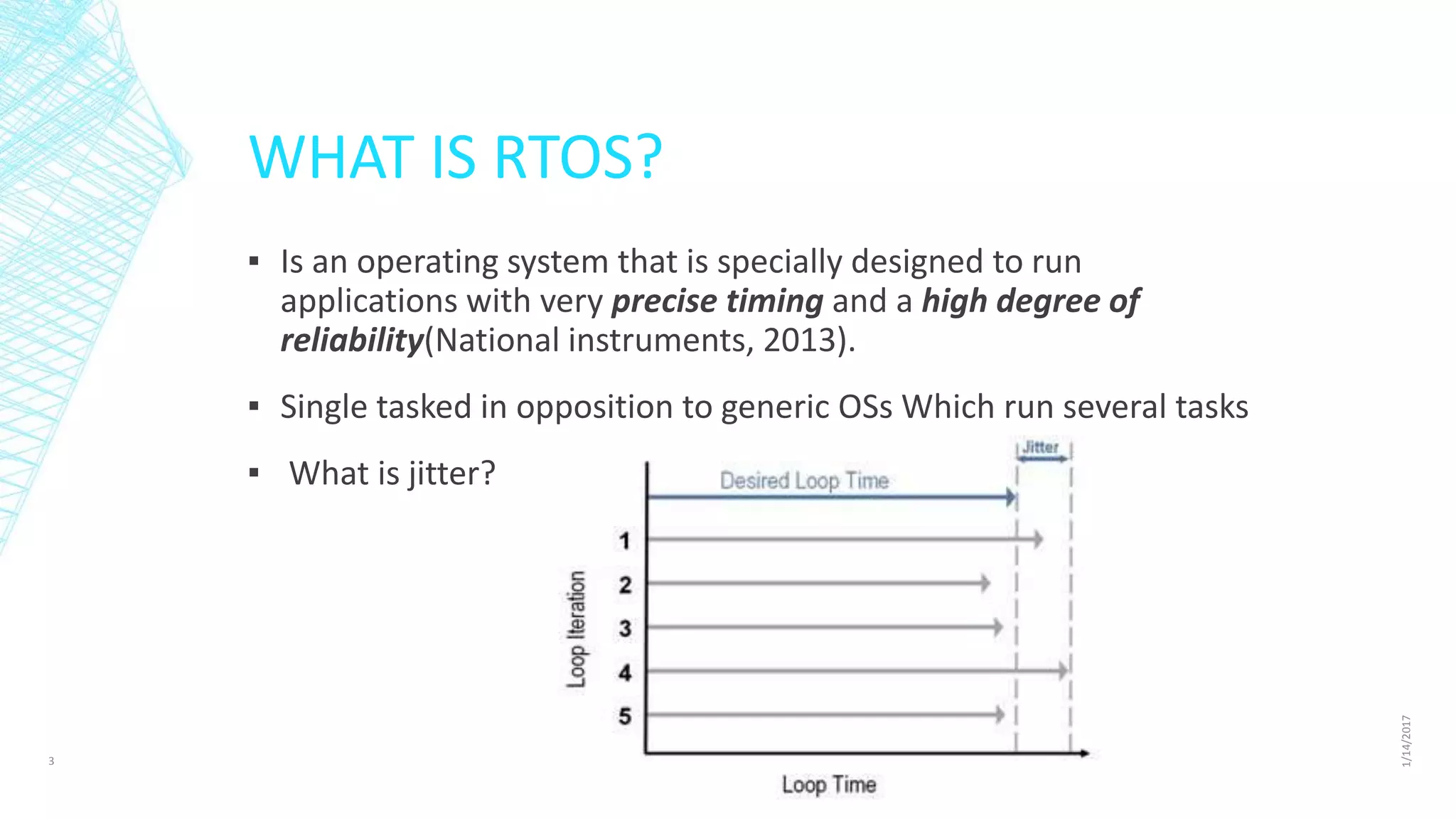 Rtos Real Time Operating Systems Ppt