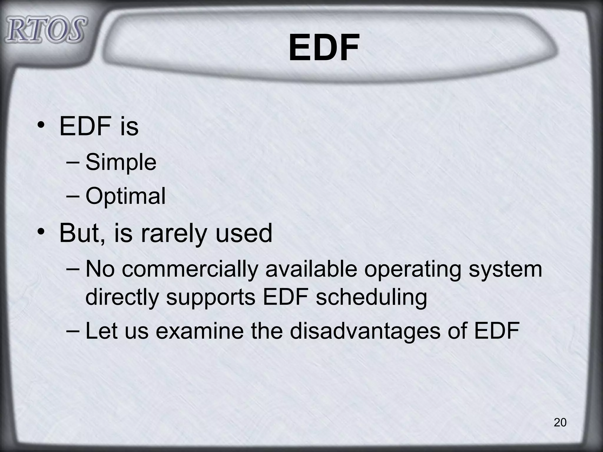 Real-Time Operating Systems | PPT