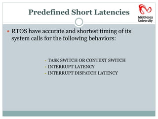 Real Time Operating Systems | PPT