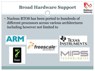 Real Time Operating Systems | PPT