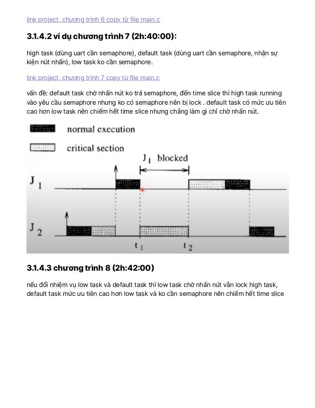 Rtos 3 semaphore vs mutex | PDF
