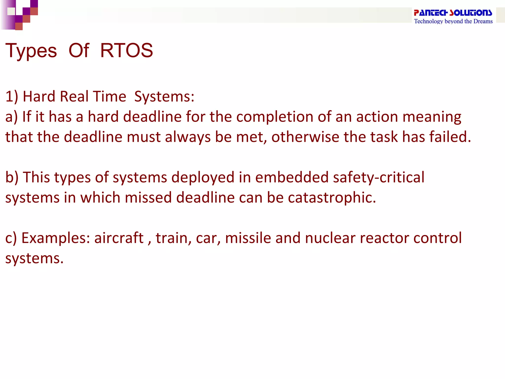 RTOS Basic Concepts | PPT