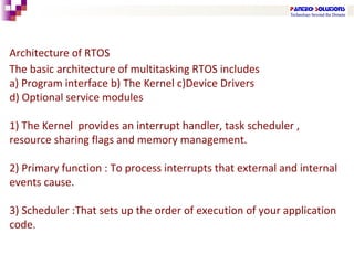RTOS Basic Concepts | PPT