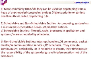 RTOS Basic Concepts | PPT
