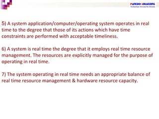 RTOS Basic Concepts | PPT
