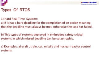 RTOS Basic Concepts | PPT