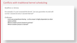 RTOS for Embedded systems and scheduling mechanisms | PPTX
