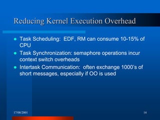 Rtos princples adn case study | PPT