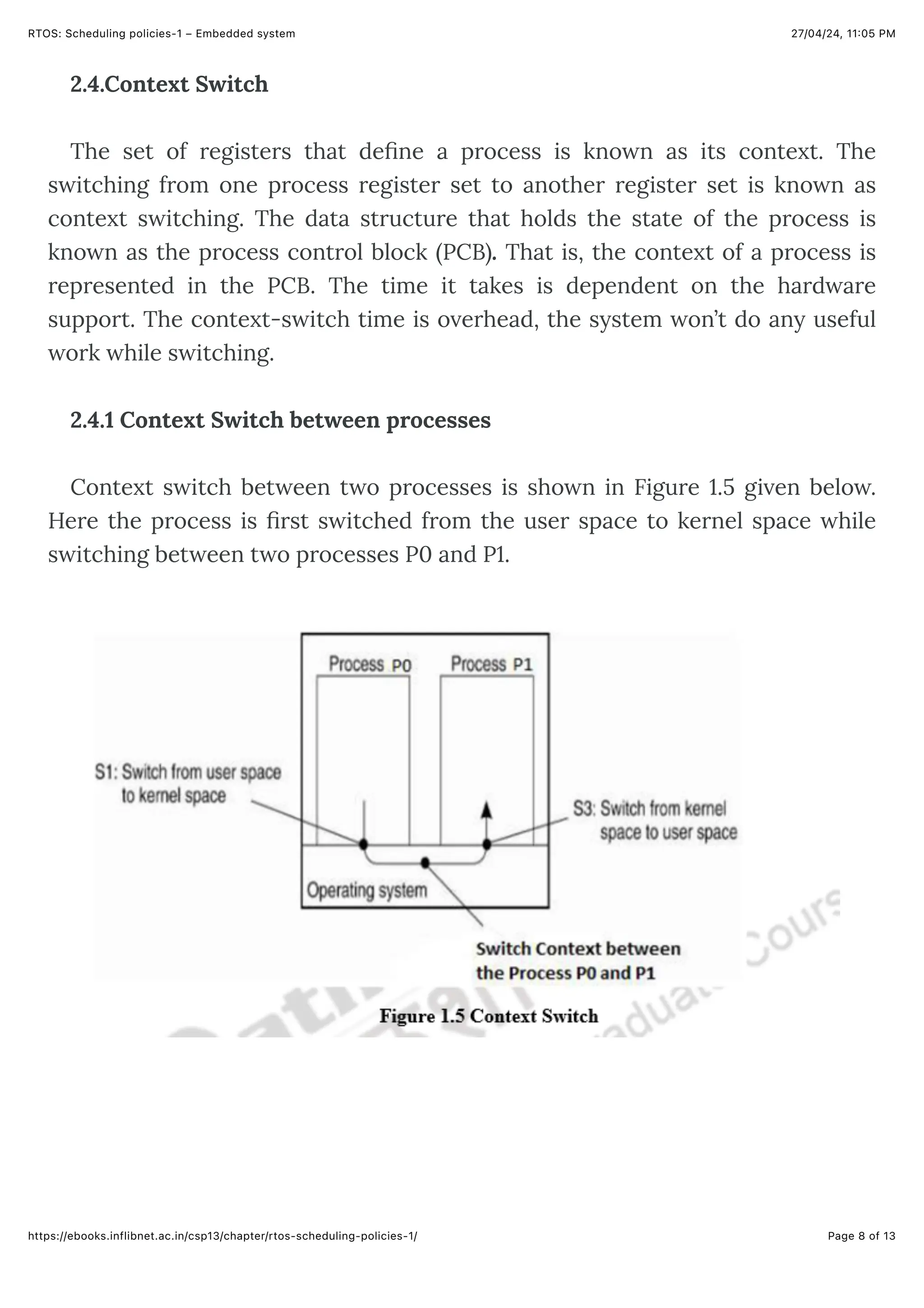 RTOS: Scheduling policies-1 – Embedded system.pdf RTOS: Scheduling policies-1 – Embedded system.pdf