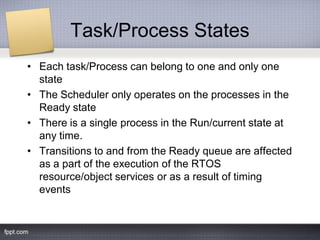 Rtos ss | PDF | Operating Systems | Computer Software and Applications