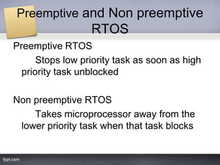 Rtos ss | PDF | Operating Systems | Computer Software and Applications