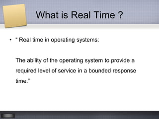 Rtos ss | PDF | Operating Systems | Computer Software and Applications
