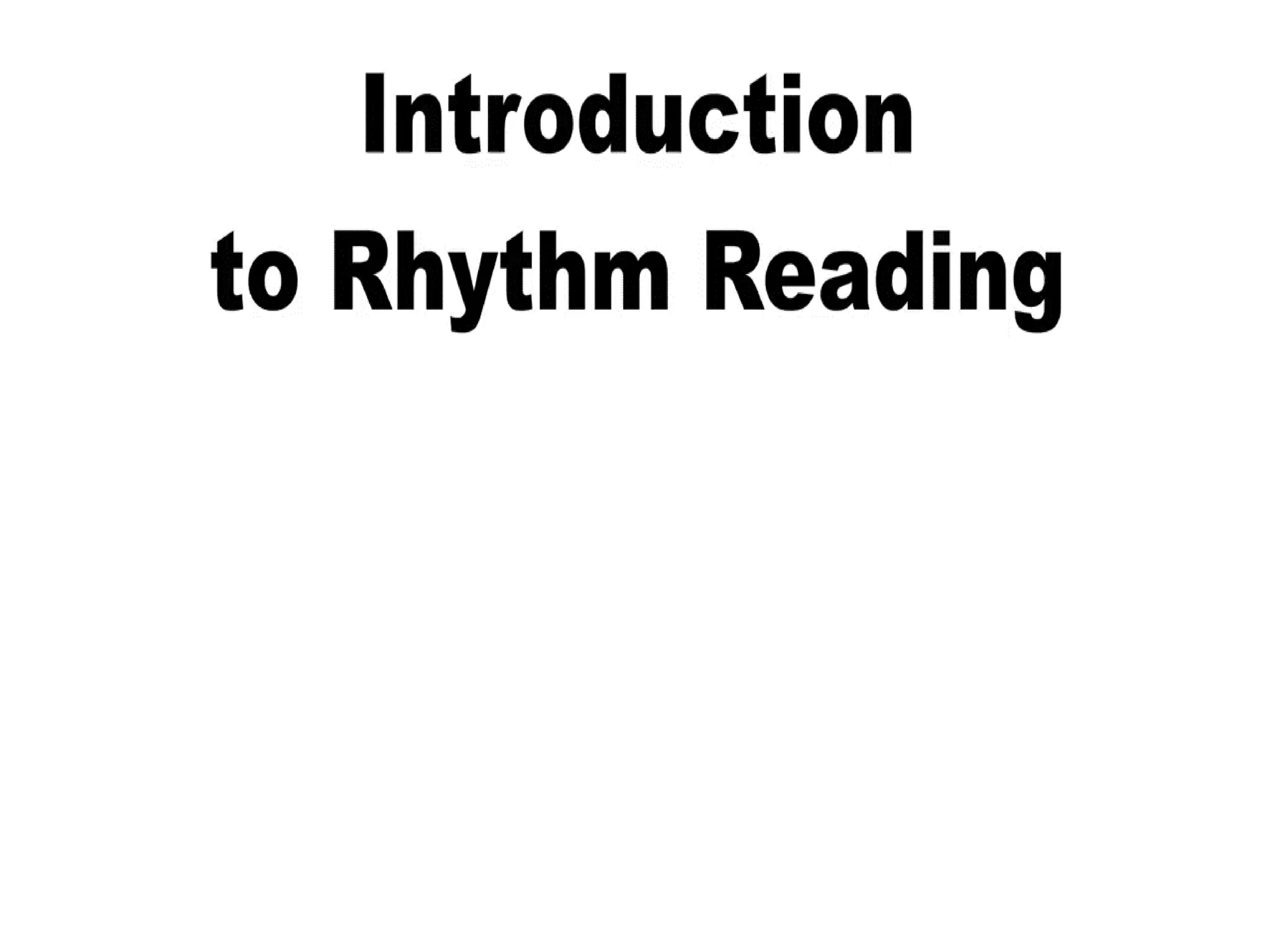 RTOT 2019 Rhythm & Tempo.pptx