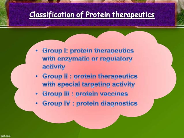 Recombinant therapeutic proteins | PPT