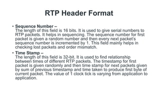 Real Time Transport Protocol | PPTX | Digital Audio | Computer Software ...