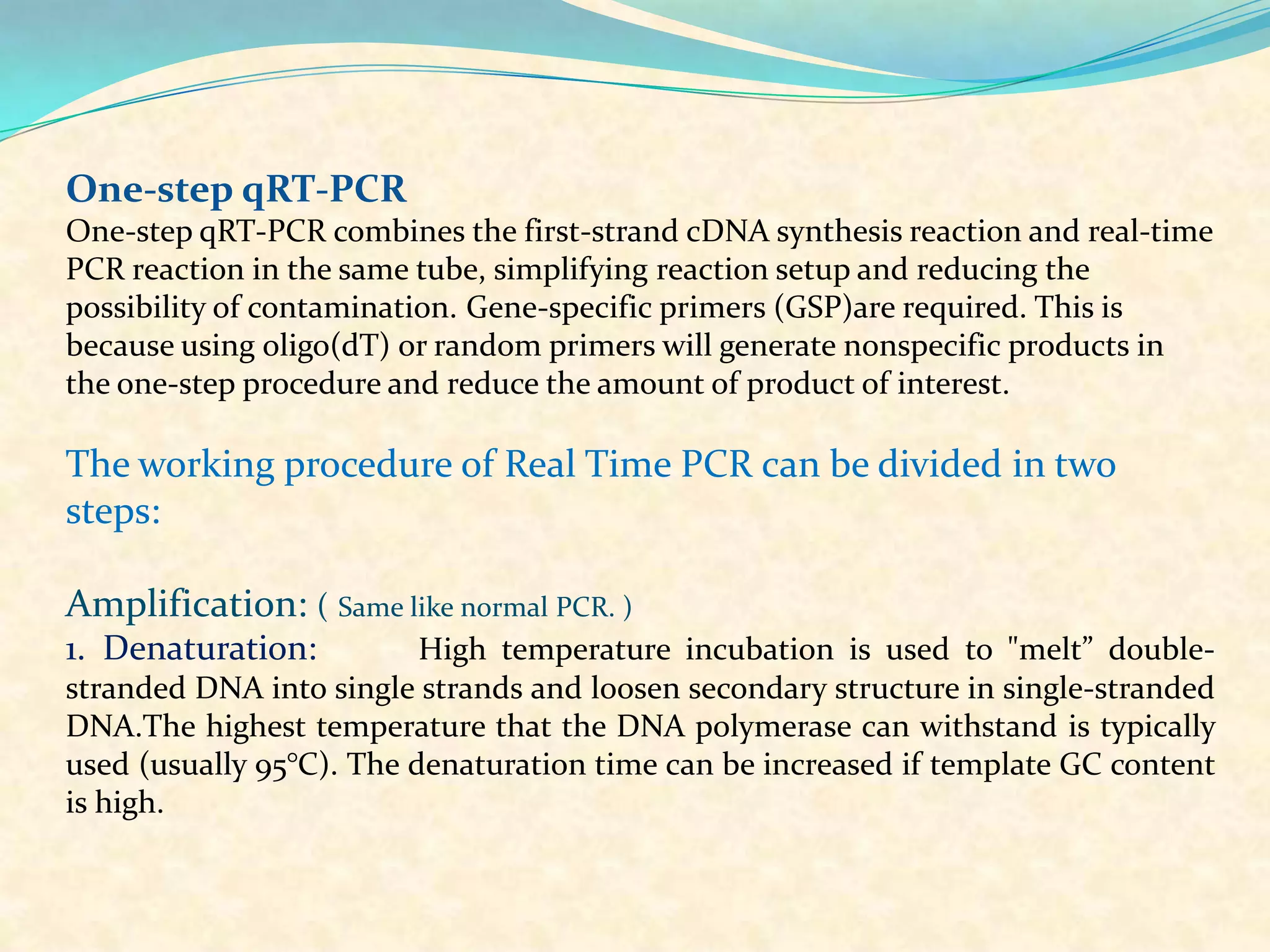 Real time PCR | PPTX