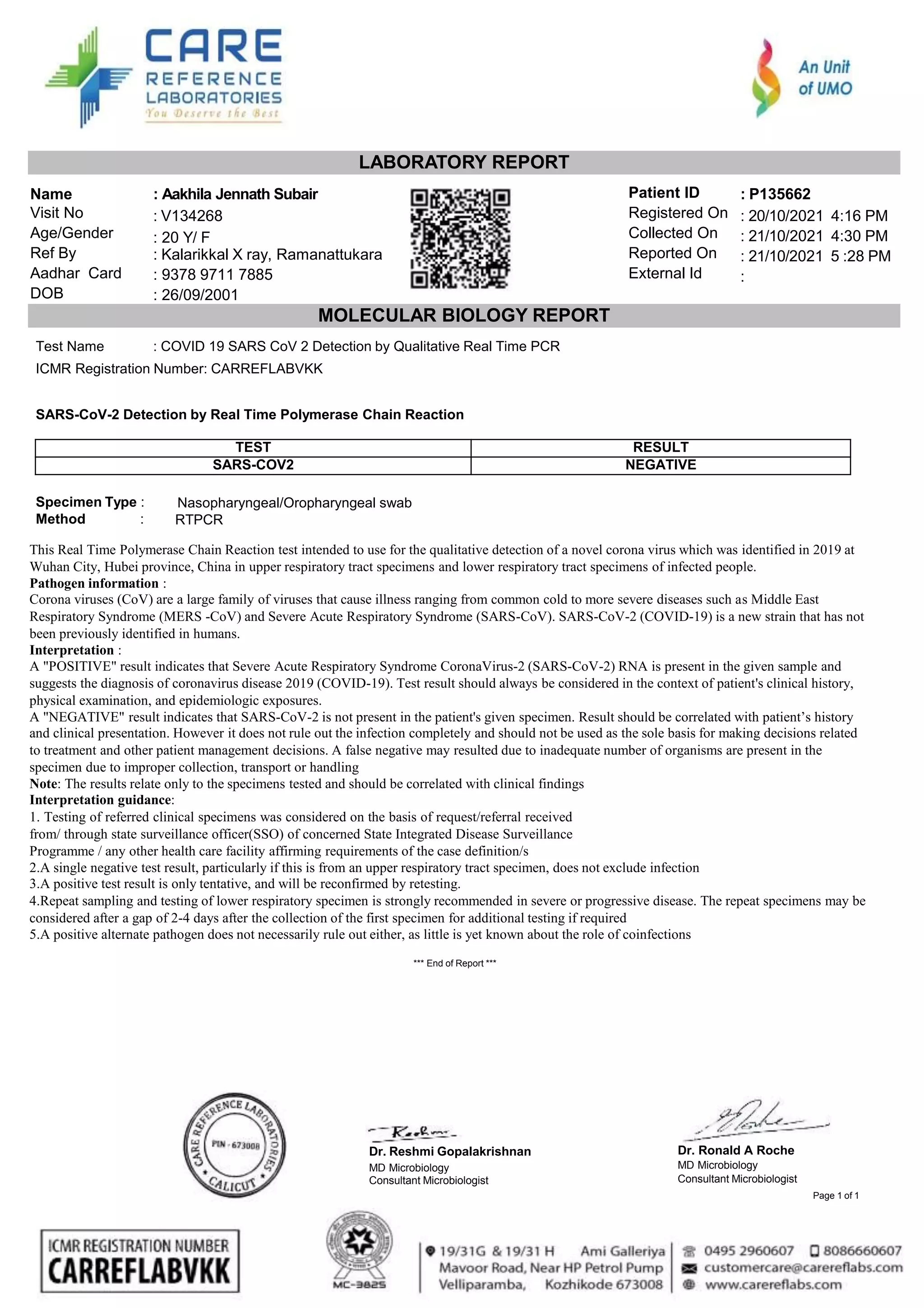 Rtpcr 21093004140-211003083745-211010114407 | PPTX