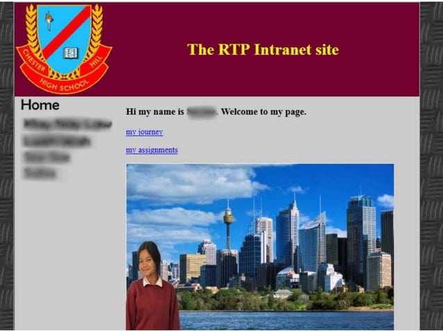 Rtp intranet site | PPTX
