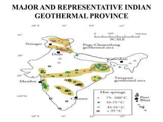 GEOTHERMAL ENERGY POTENTIAL OF INDIA | PPT