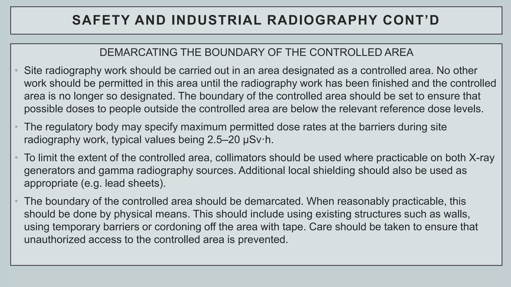 An Overview of Industrial Radiography | PPTX