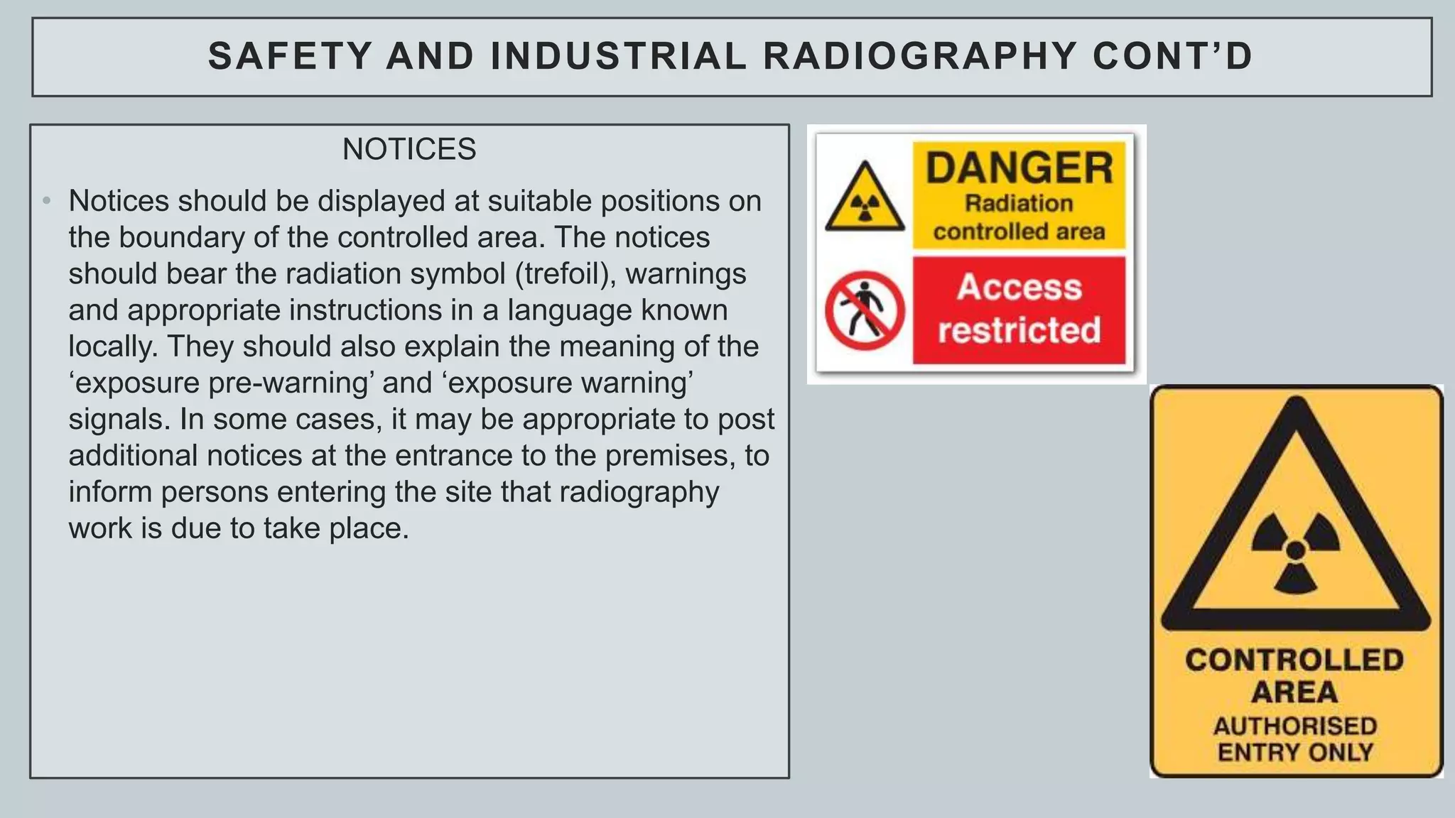 An Overview of Industrial Radiography | PPTX