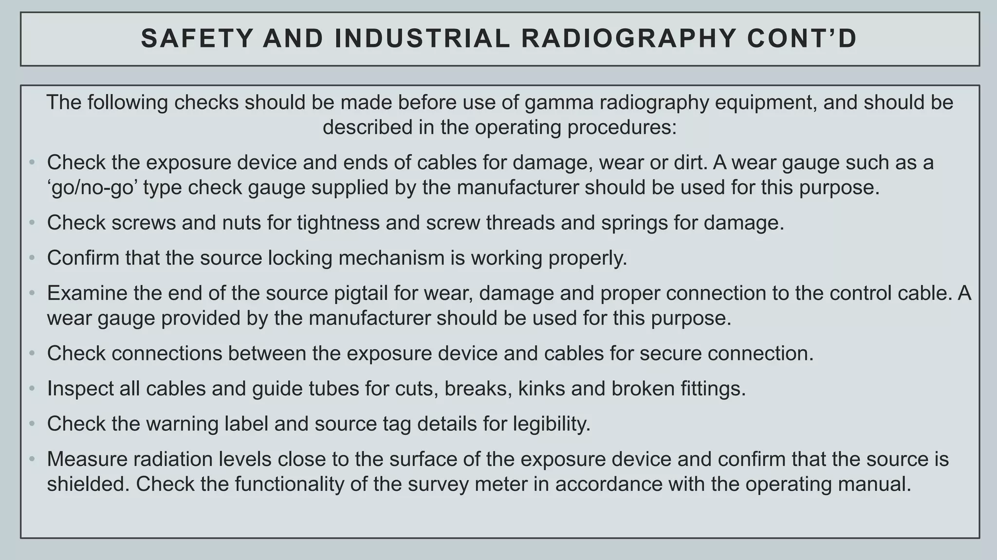 An Overview of Industrial Radiography | PPTX