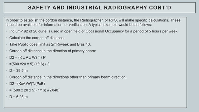An Overview of Industrial Radiography | PPTX