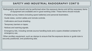 An Overview of Industrial Radiography | PPTX