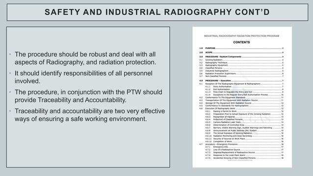 An Overview of Industrial Radiography | PPTX